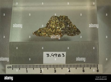 Schoepite. minerals. Europe; Germany; Bavaria, Hagendorf Stock Photo ...