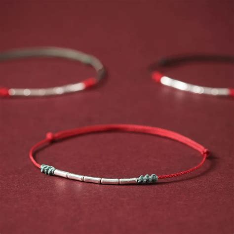 Pulsera De Bamb Hecha A Mano Para Hombre Y Mujer Brazalete De Bamb De
