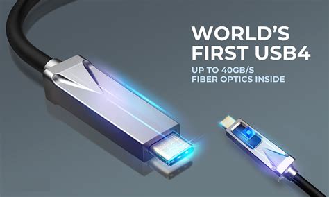 Bkstec Develop Worlds First Fiber Optic Usb4 Cables Bkstec Fiber