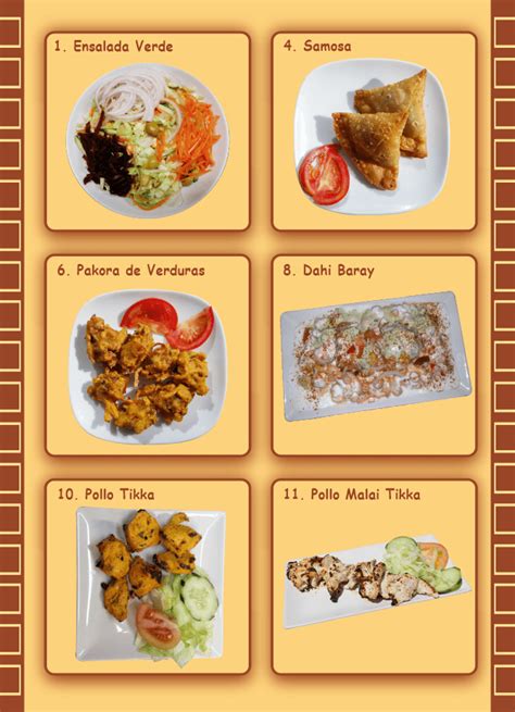 Menu Card Zeeshan Kebabish