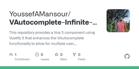 Github Youssefamansourvautocomplete Infinite Scroll Multi Select