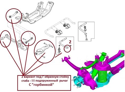 Задняя подвеска Focus 2 рест и Mazda 3 Турц Усилен на Mazda 3 (1G) BK ...
