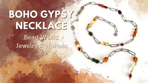 “boho Gypsy Necklace”