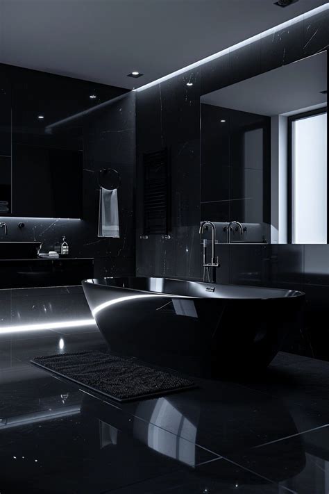 29 Bold Black Bathroom Decor Ideas For A Dramatic Flair Courtneys World