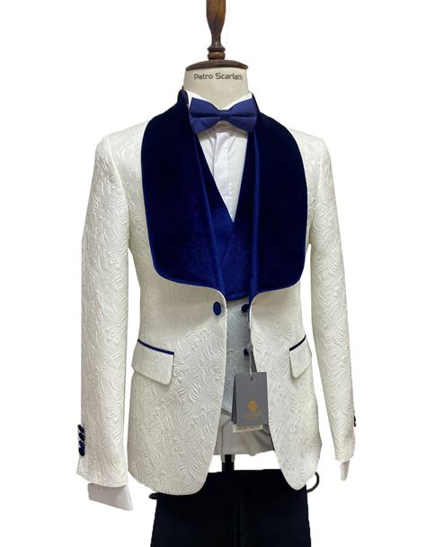 White Tuxedo Wedding Groom White Wedding Tuxedos Alberto Nardoni
