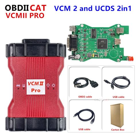 Obdiicat Vcm 2 Pro Includes Vcm 2 And Ucds All Functions Vcm2 Ids V119 And Ucds V2 0 7 1 For Fo