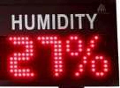Tabletop Humidity Display Board At Piece In Vadodara Id
