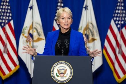 United States Secretary Energy Jennifer Granholm Editorial Stock Photo
