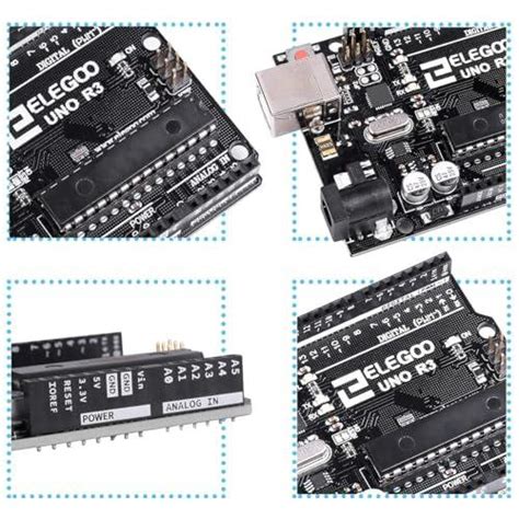 Elegoo Uno R3 Board Atmega328p With Usb Cablearduino Compatible For Arduino Pacifiko Guatemala