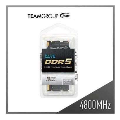Jual Ram Laptop Team 16gb Ddr5 4800mhz Pc5 38400 Cl40 1 1v Sodim