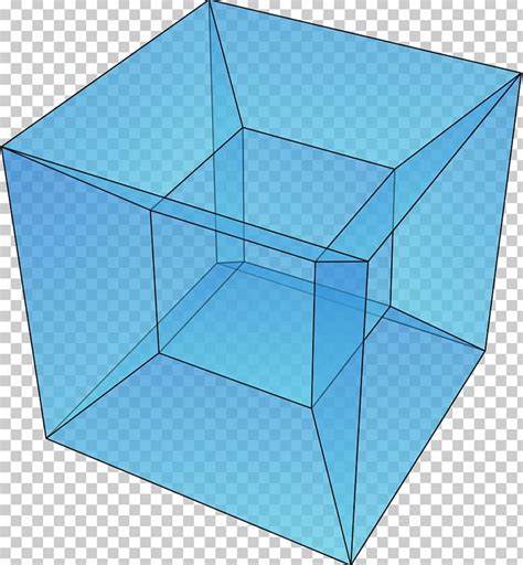 Four Dimensional Space Hypercube Three Dimensional Space One Dimensional Space Png Clipart