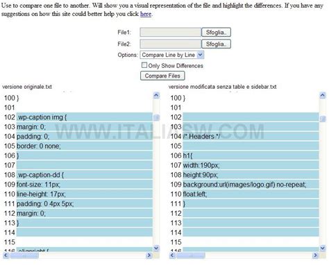 Free Online File Comparison Tool Zilasopa