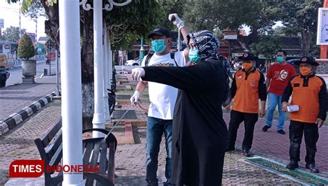 Prioritas Fasum Dan Sekolah Pemkab Sragen Semprotkan 3 000 Liter