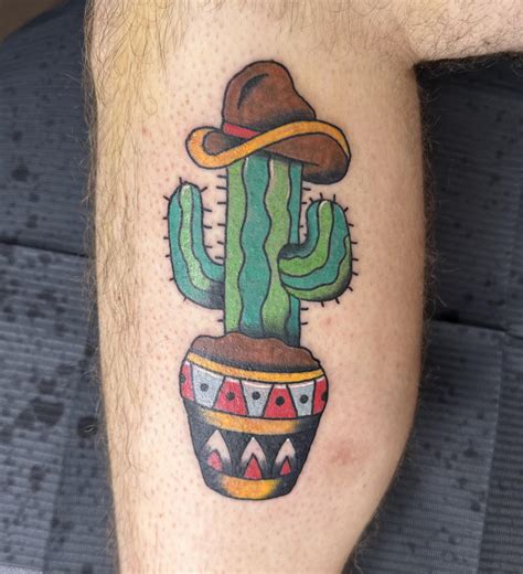 Mexican Cactus Tattoo