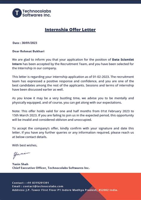 Rehmat Bukhari On Linkedin Datascience Internship