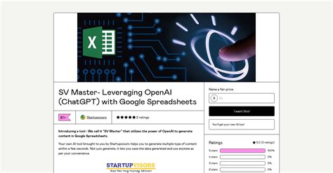 SV Master By Startupvisors And 8 Other AI Tools For ChatGPT For