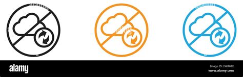 Cloud Sync Disable Icon Vector Logo Set Collection Or Bundle Pack Group Stock Vector Image Art