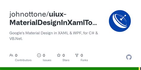 Uiux Materialdesigninxamltoolkit Src Materialdesignthemes Wpf