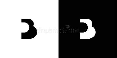 Pb Initials Logo Design A Modern Symbol Of Simplicity And Style Stock
