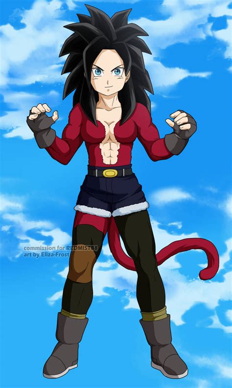 [commission 151] Dragon Ball Oc Mizuna By Eliza Frost On Deviantart