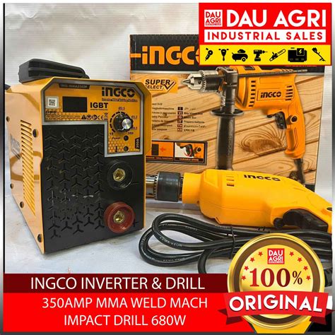 Ingco Inverter Welding Machine Mma3502p With Free Ingco Impact Drill