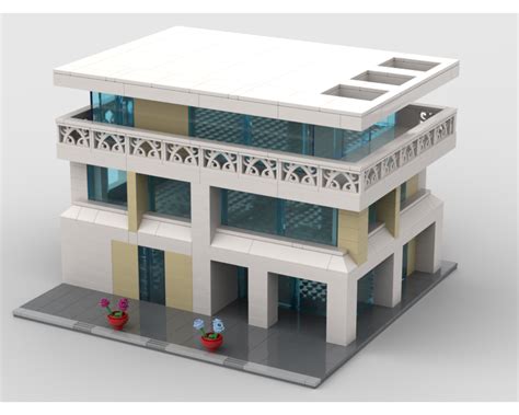Lego Moc Minimalism Architecture 6 By Moctigger Rebrickable Build
