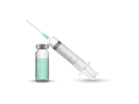 Flacon De Médicament Pour Injection Flacons En Verre Médical Et