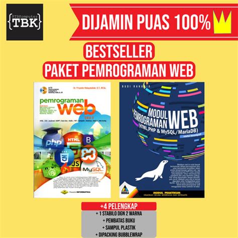 Jual Paket BESTSELLER Buku Pemrograman Web Kota Cimahi Toko Buku Komputer BDG Tokopedia
