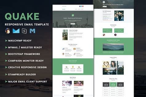 Quake Multipurpose Responsive Email Template