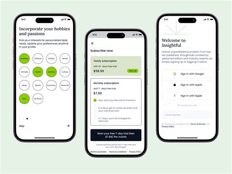 Subscription Ui Designs Themes Templates And Downloadable Graphic