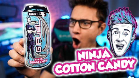 Ninja Cotton Candy Gfuel Can Flavor Review Youtube