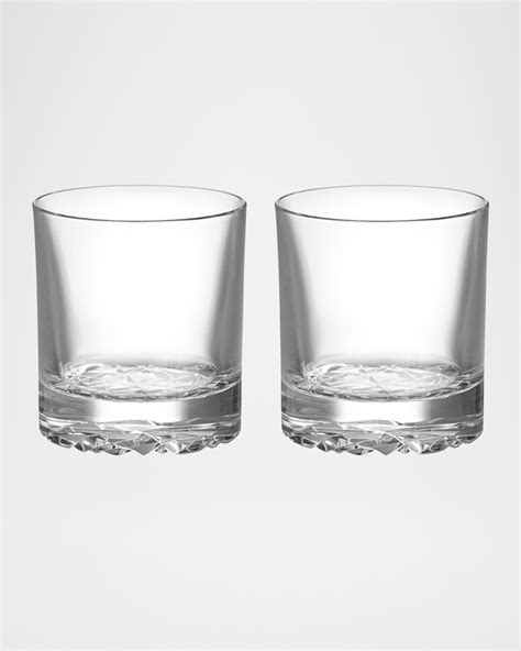 Orrefors Carat 12 Oz Double Old Fashioned Glasses Set Of 2 Horchow