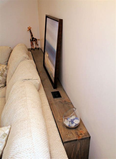Free DIY Sofa Table Plans Behind The Couch Table