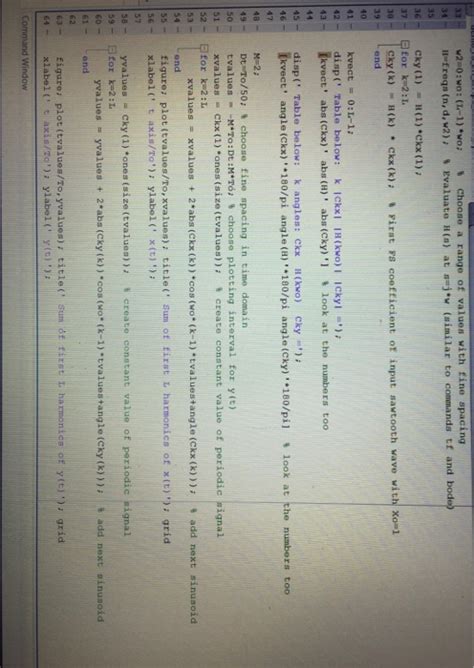 I Need Help Editing My Matlab Code My Skills Using