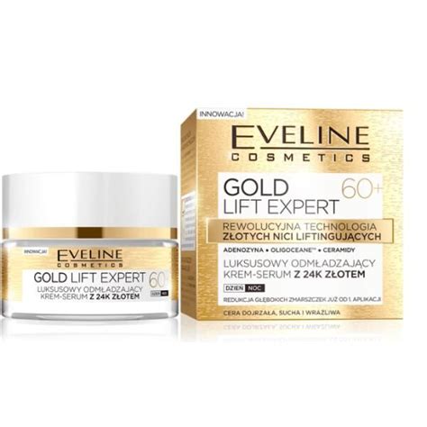 Eveline Cosmetics Gold Lift Expert - Crema multi nutriente 60+ | Makeup ...
