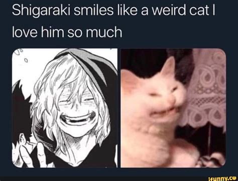 Shigaraki Smiles Like A Weird Cat I Love Him So Much Ifunny Hero