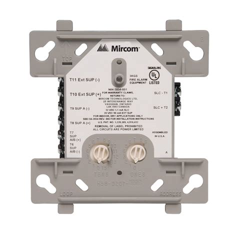 Mircom MIX M MAP FireAlarm Com Fire Alarm Parts Systems Services