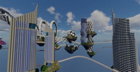 City Of Floating Islands Minecraft Map