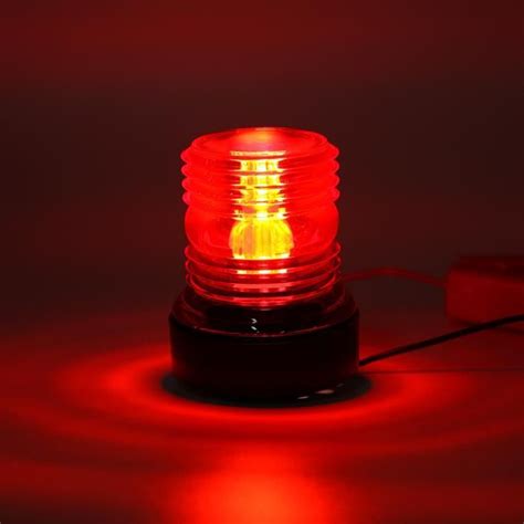 EJ life feu de bateau à LED Lampe de signalisation tout rond ancre LED feu de navigation