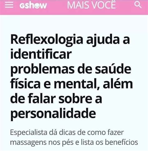 Reflexologia Podal 👣 On Instagram “reflexologia Podal👣 Nesse Post Te