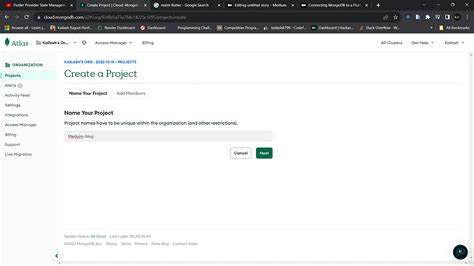 Connecting Mongodb To A Flutter App Using Mongodart By Kailash Rajput Medium
