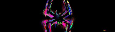 Logotipo De La Película Spider Man Across The Spider Verse 8k Descarga