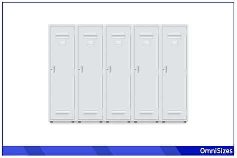 Locker Sizes Sizes Of Objects And Stuff