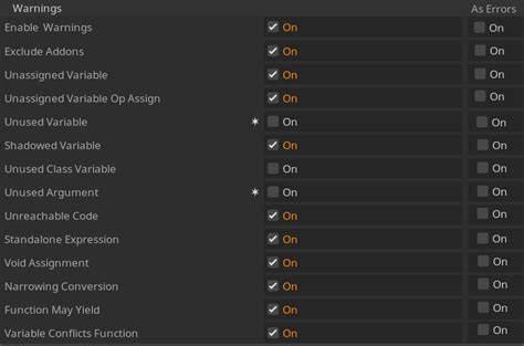 Allow Turning Gdscript Warning Categories Into Errors Individually Instead Of A Global Setting