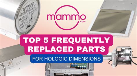 Optimizing Your Hologic Dimensions Top 5 Frequently Replaced Parts Mammo