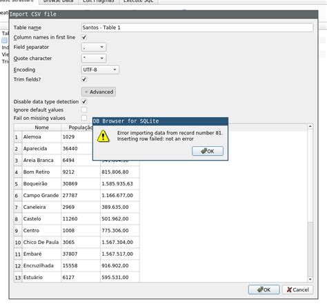 error when importing simple csv file possible type convertion error