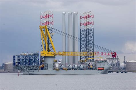 Alex Saldana On Linkedin First Turbines Up At Worlds Biggest Offshore