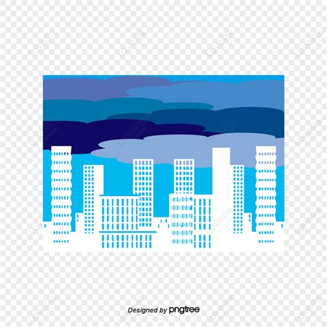 向量紐約城市建築高清白色psd圖案素材免費下載，可愛卡通圖片，尺寸1200 × 1200px Lovepik