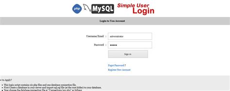 Simple User Login Php Script By Nelliwinne Codester