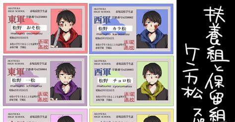 カラ一 スパーク無配扶養組と保留組でケンカ松のお知らせ 沙螺のマンガ 漫画 Bl松 ケンカ松 Pixiv